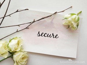 A Living Hope: I am secure – Rachel Boulos